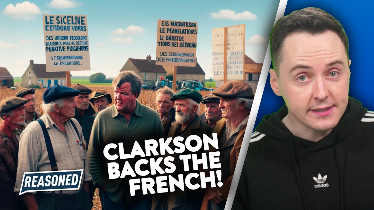 Jeremy Clarkson JOINS French Farmers Protest! - YouTube