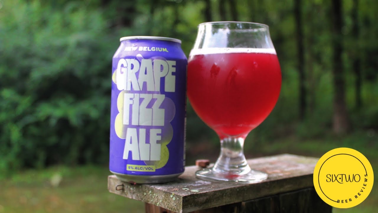 Grape Fizz Ale (5%) | New Belgium Brewing | Beer Review - YouTube