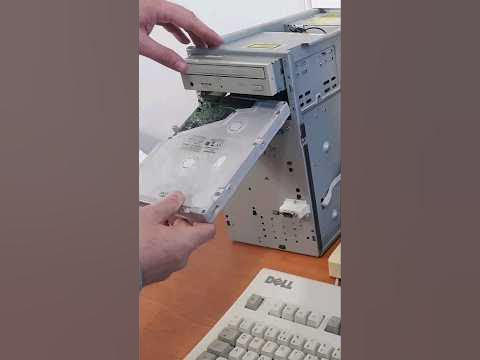 Retro PC: WOW install 5,25" HDD! of Pentium 133Mhz MMX #retrocomputing #vintagecomputers # ...