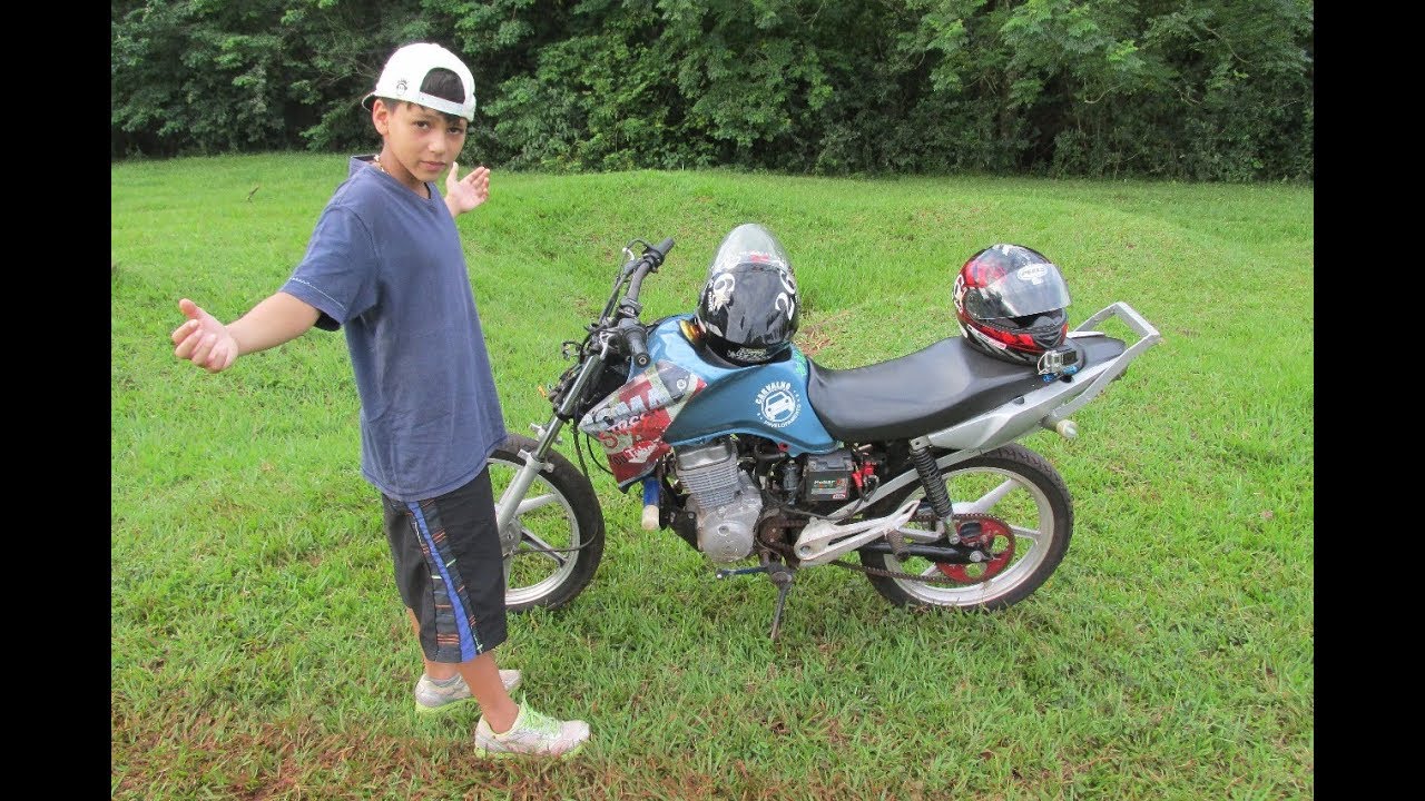 TROLANDO O INSCRITO NA MOTO DE WHEELING ! - YouTube