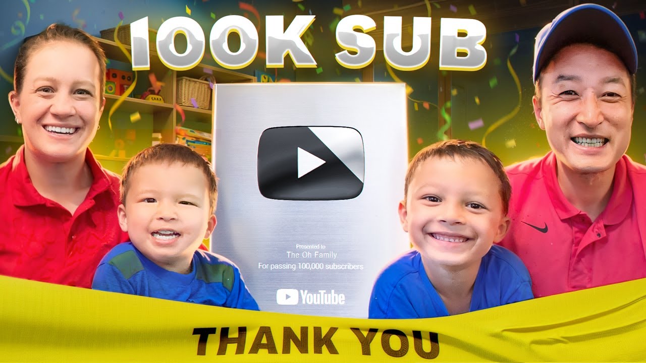 100K Subscribers! Watch Us Unbox the Silver Play Button! 🥳 - YouTube