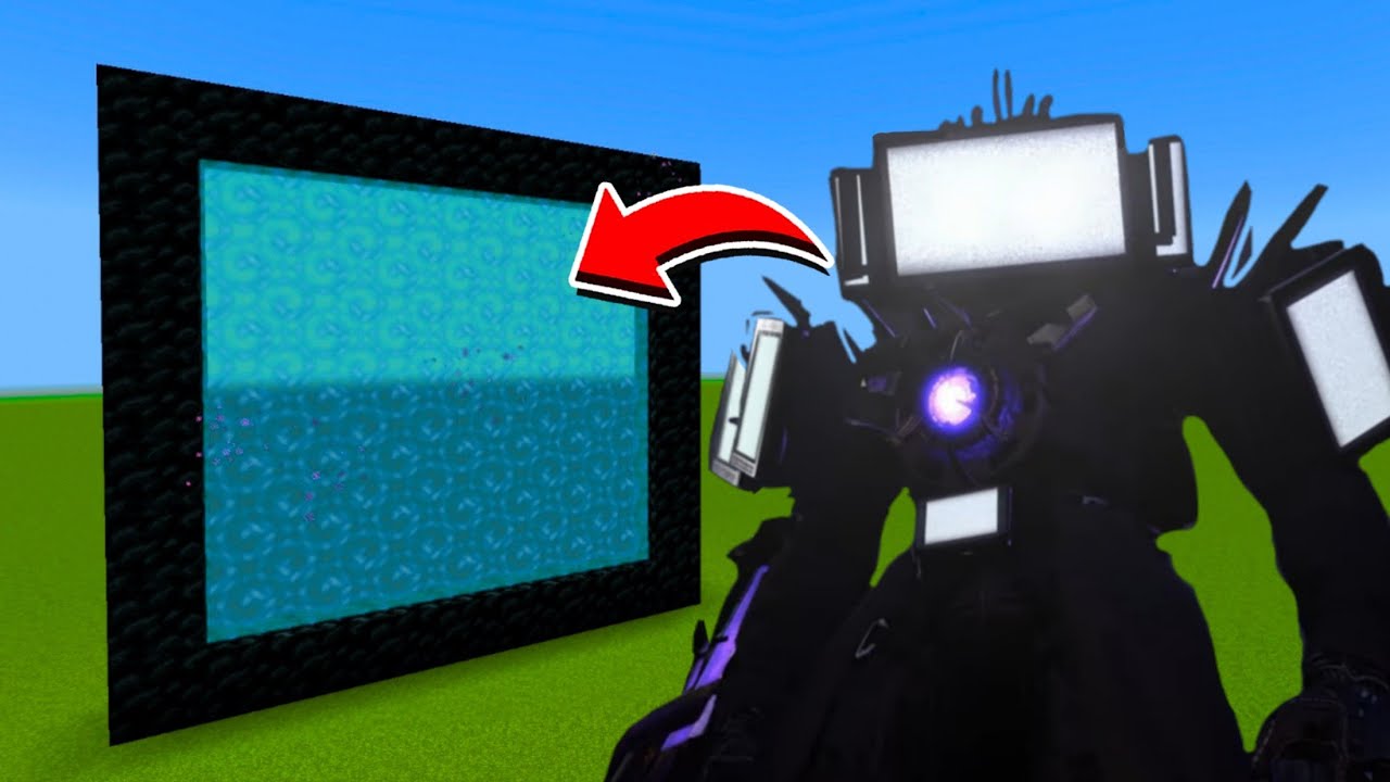 How to Make A Portal To The TITAN TV MAN UPGRADED Dimension in ...