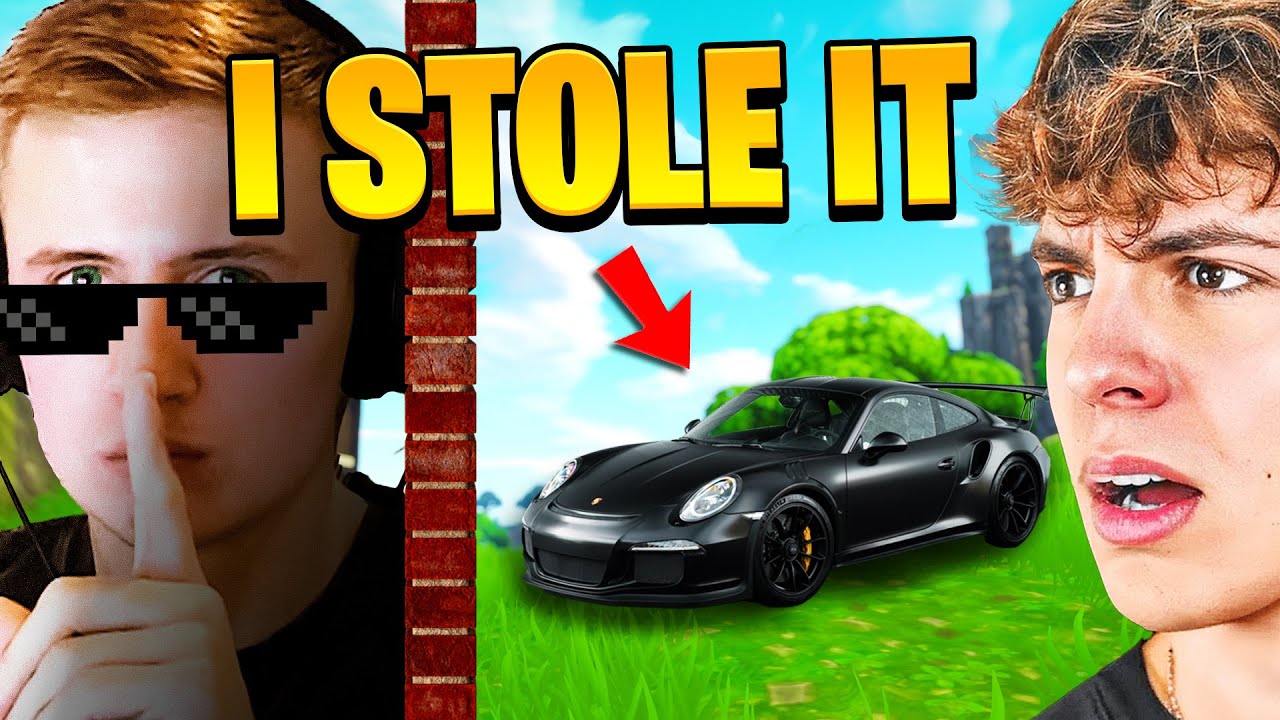 I 1v1'd Clix for his $200,000 CAR!! - YouTube