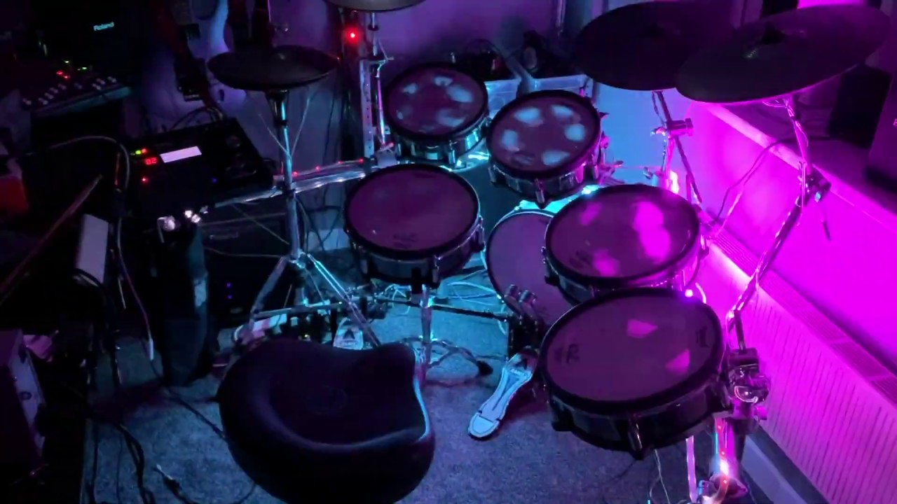 RGB LED Drums - Built-in Demo 1 - YouTube
