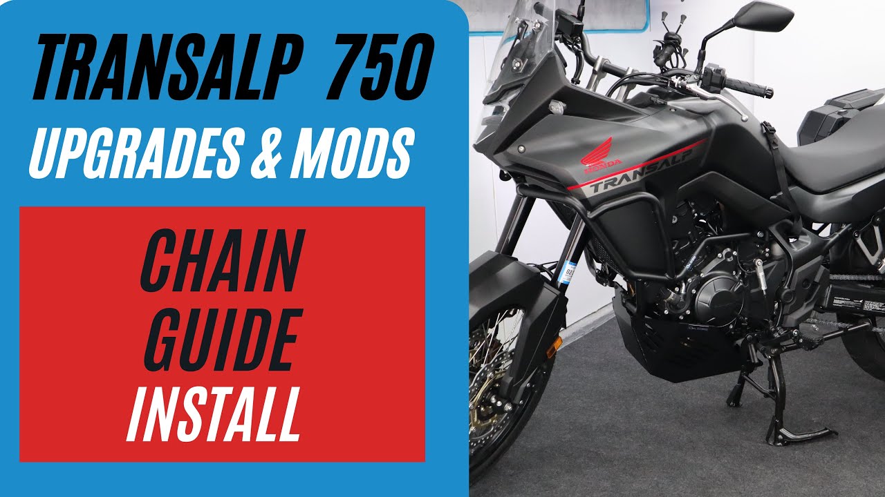 chain guide installation - YouTube