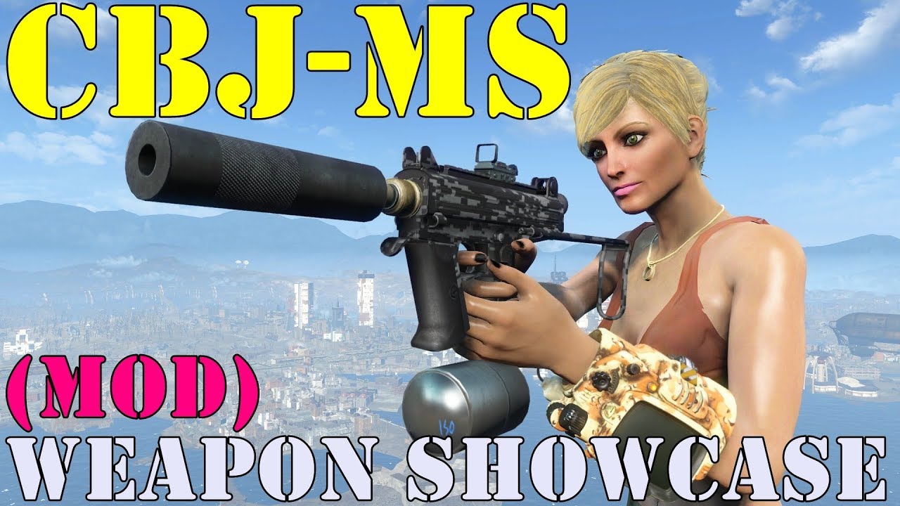Fallout 4: Weapon Showcases: CBJ-MS (Mod) - YouTube