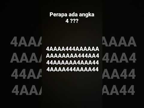 Perapa ada angka 4