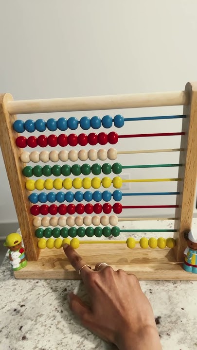Counting numbers using Abacus #abacus #learning #viralvideo #education - YouTube