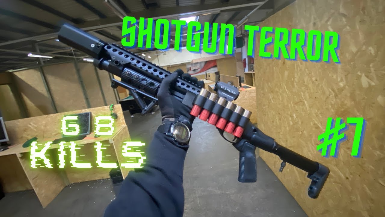 Shotgun Terror 7/ TM Custom M870 Breacher/ MR Airsoft/ Shotgun Gameplay ...