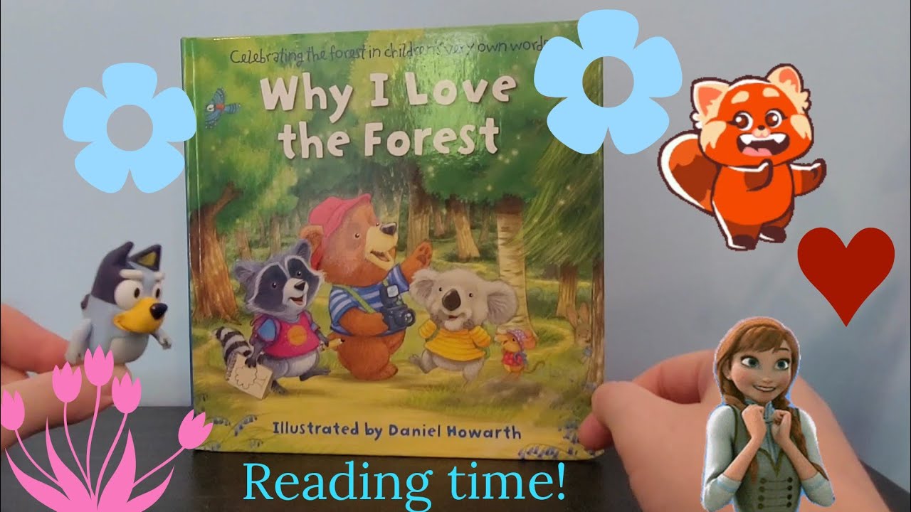 Bluey reads Why I Love the Forest! - YouTube
