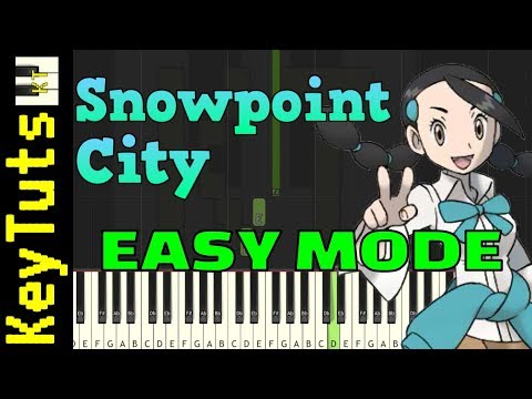 Learn to Play Snowpoint City from Pokemon Diamond and Pearl - Easy Mode ...