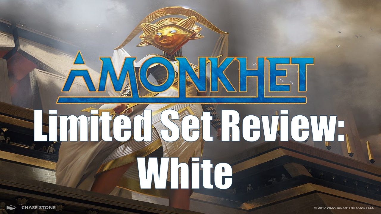 Amonkhet Full Set Limited Review: White - YouTube