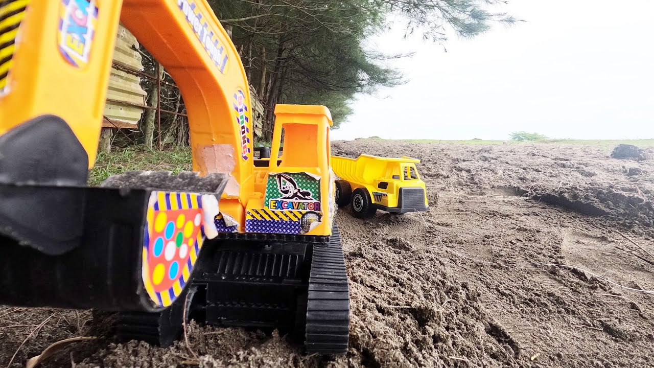 Beko, compactor, mobil tangki, truck, grader, silinder, |membuat jalan ...