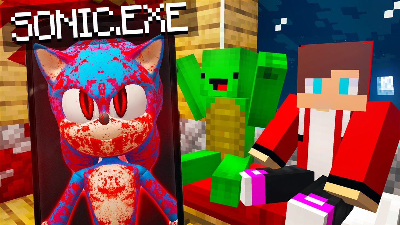 Why SONIC.EXE Call JJ and Mikey at 3:00 AM — It's Maizen Challenge! - YouTube