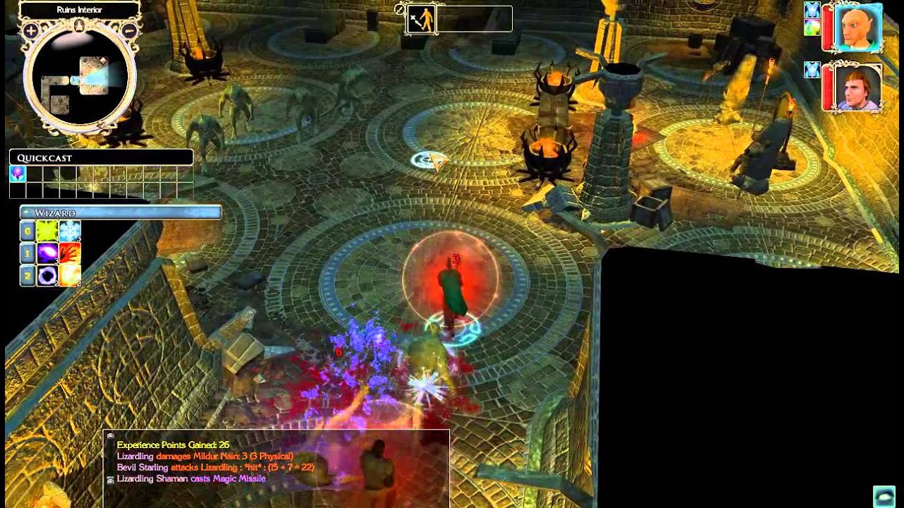 [3] Neverwinter nights 2 - Necromancy Wizard - YouTube