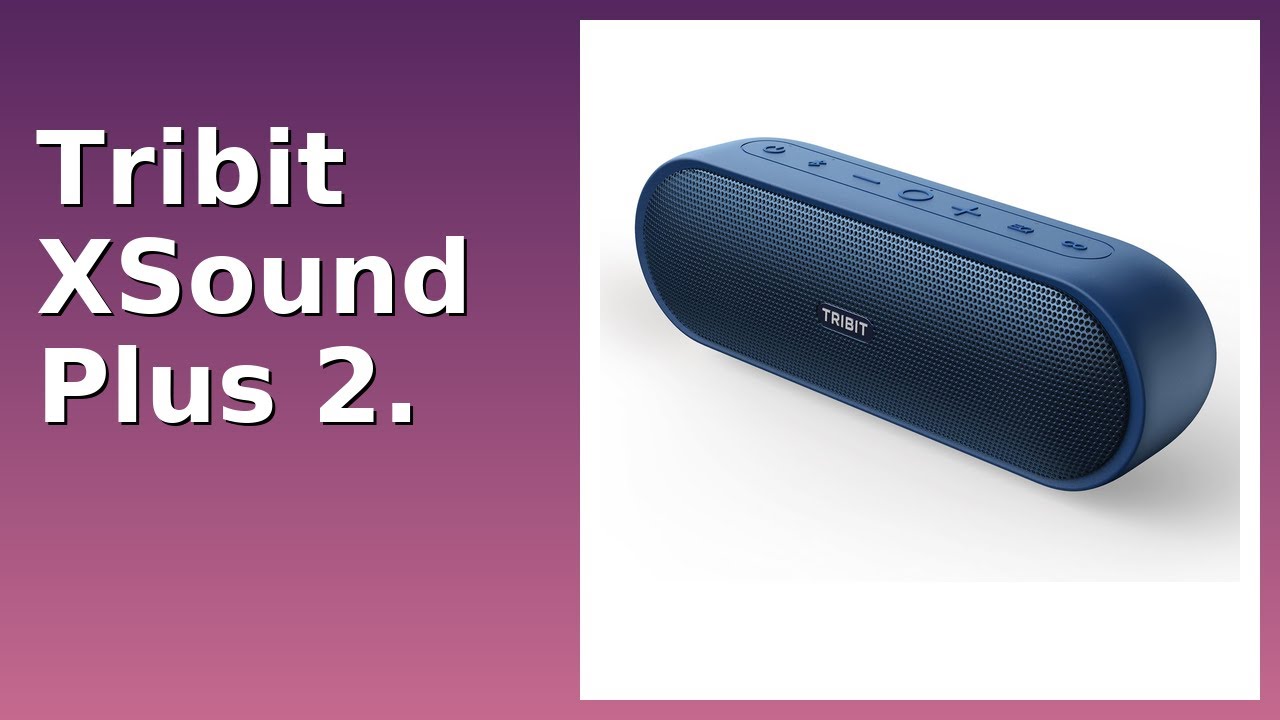 BEWERTUNG (2025): Tribit XSound Plus 2.. WESENTLICHE Einzelheiten - YouTube
