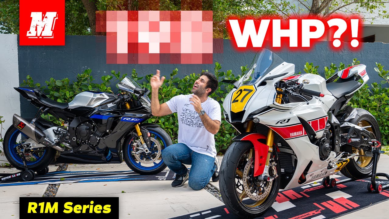 HUGE POWER from Yamaha R1M & R1! Dyno Day! | R1M Series Part 10 ...