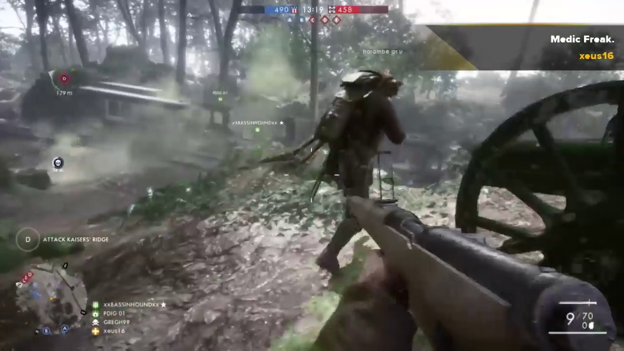 Battlefield 1 Medic Class Basics - YouTube