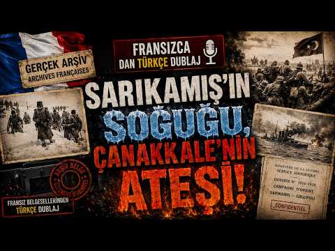 Gerçek Arşiv : Fransızca dan Türkçe Dublaj | Sarıkamış’ın Soğuğu, Çanakkale’nin Ateşi!