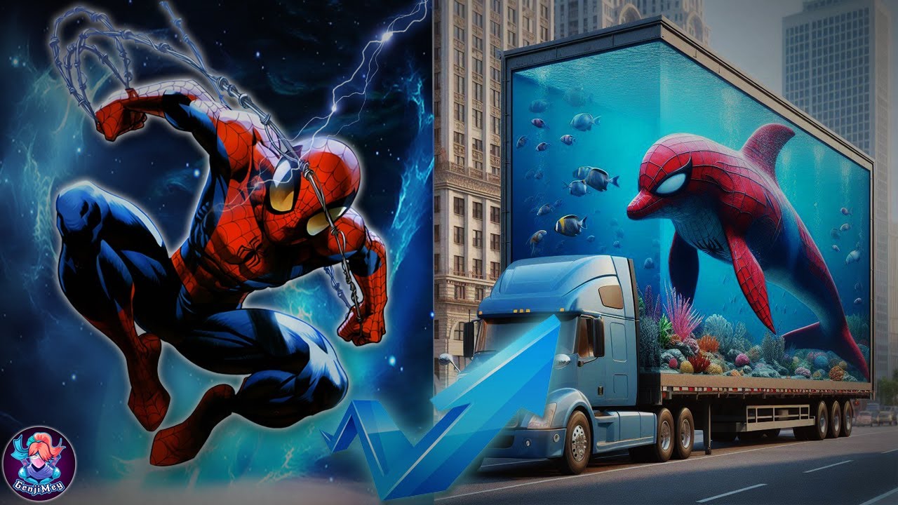 Superheroes As Giant Dolphin🐬 || Avengers vs DC | All Marvel Characters ...