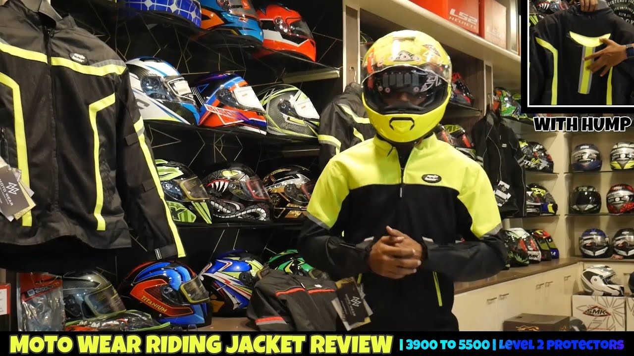 Motowear Riding Jacket from ₹3900 to ₹5500 | Review | Level 2 protector ...