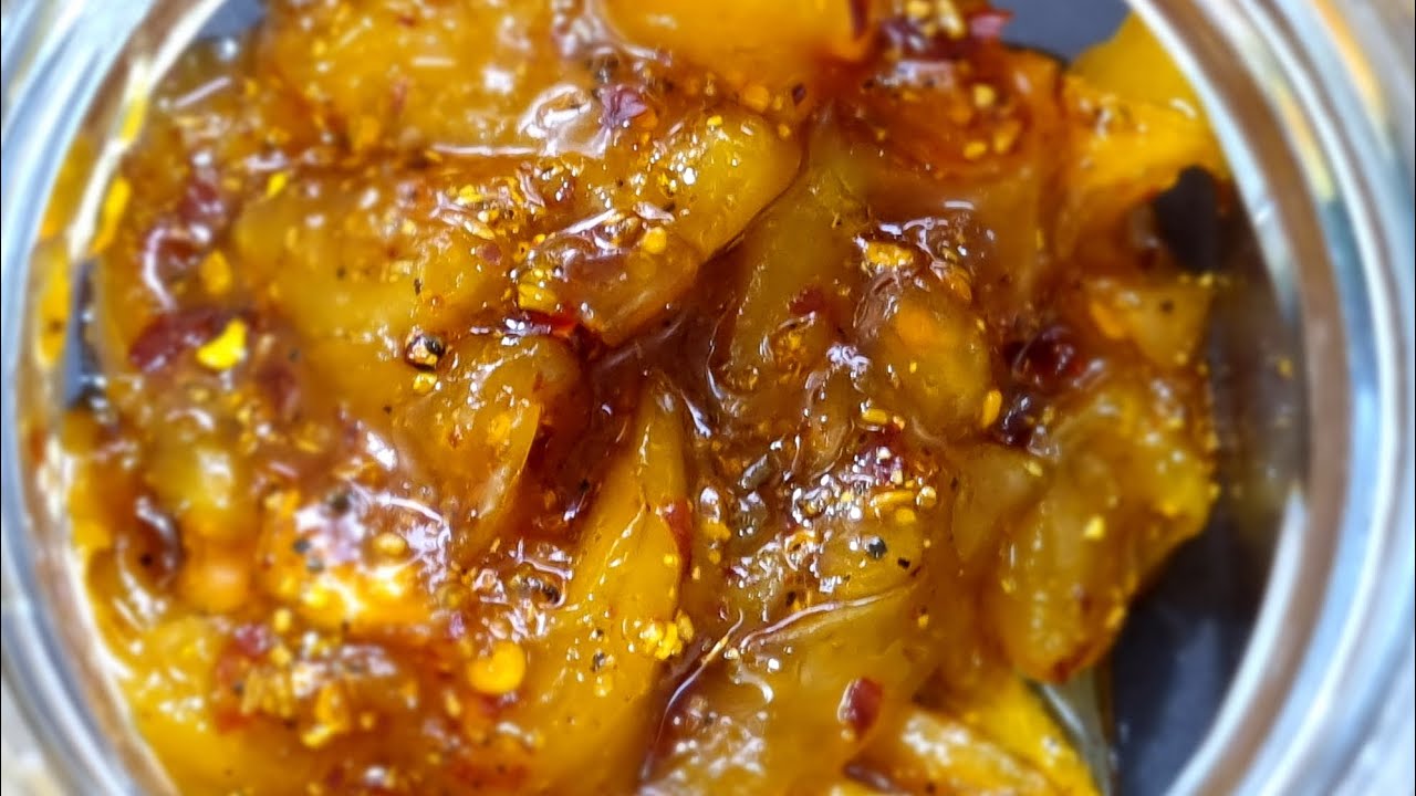 রোদে দেওয়ার ঝামেলা ছাড়া বানিয়ে নিন তেলবিহীন কাঁচা আমের বার্মিজ আচার ...