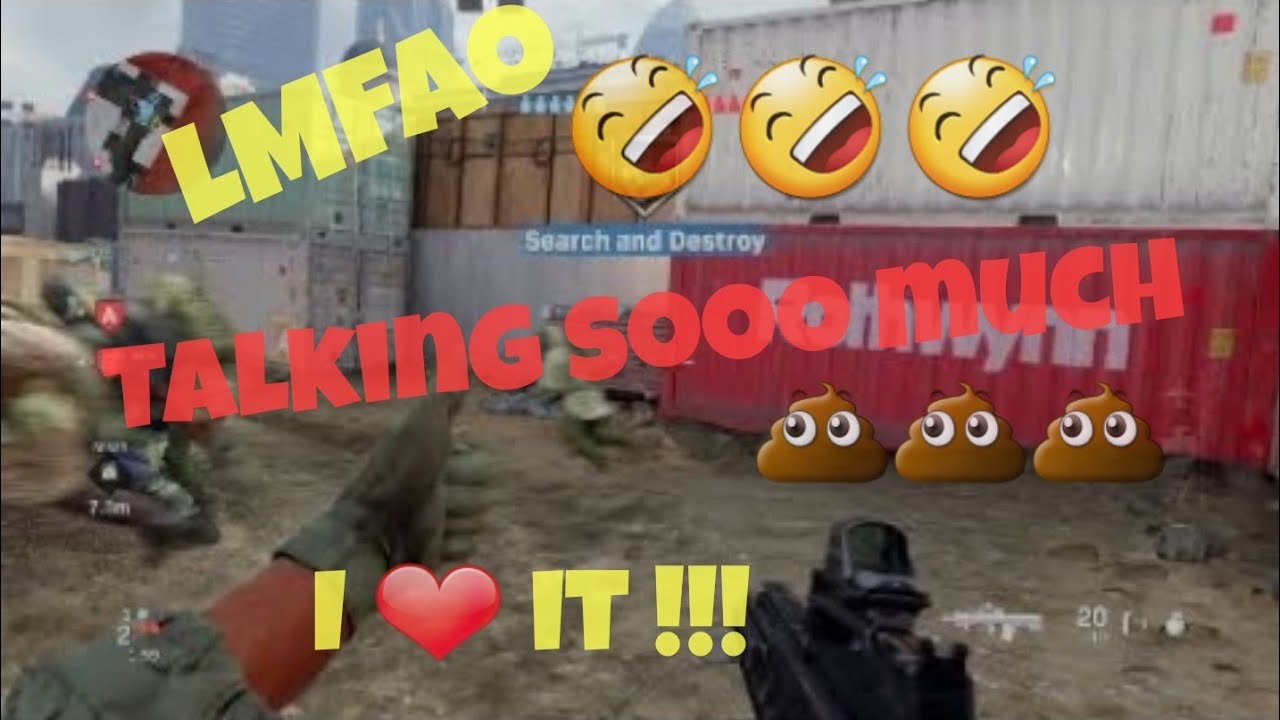 Call of Duty Modern Warfare Multiplayer Funny Trash Talk - YouTube