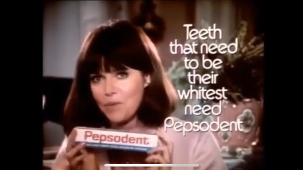 Pepsodent TV Commercial (Teeth that need to be whitest need Pepsodent ...
