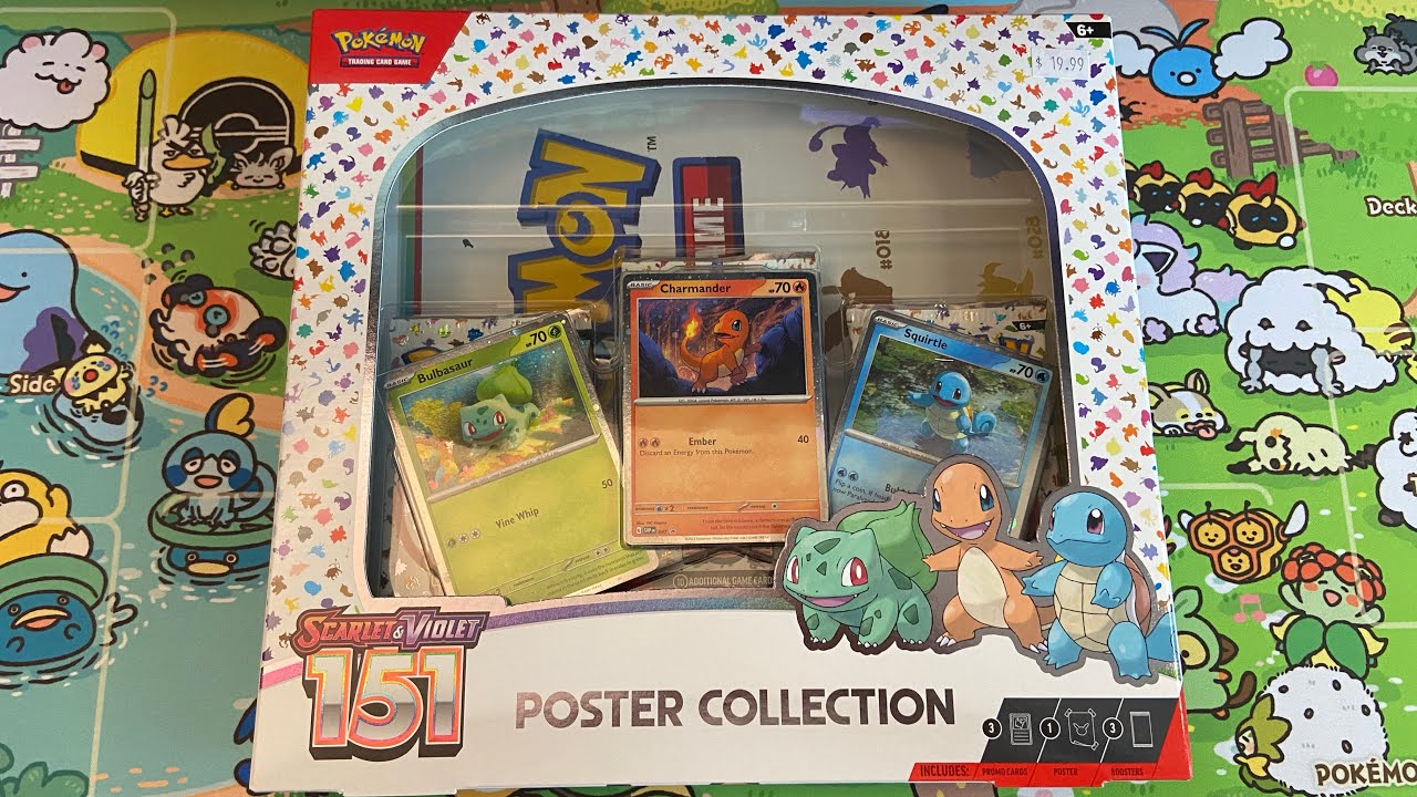 STRIKING GOLD ALL THE TIME - Pokemon 151 Poster Collection Opening ...