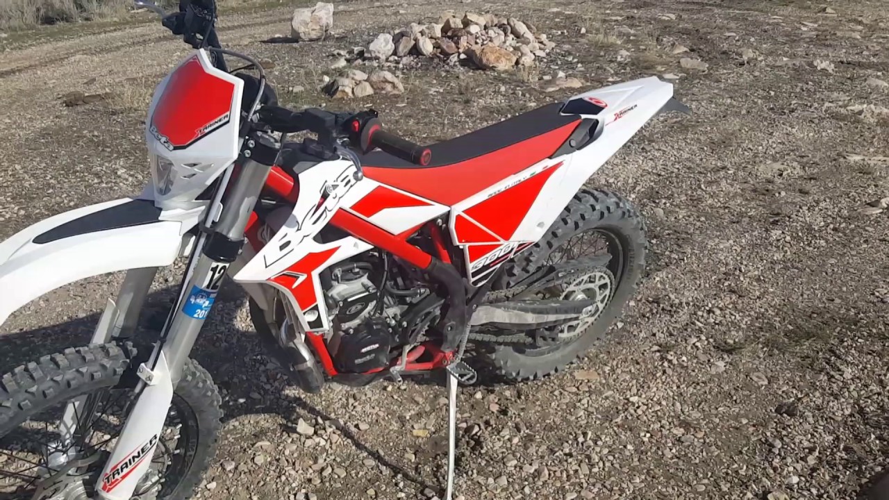 Beta xtrainer 300 on trail review - YouTube