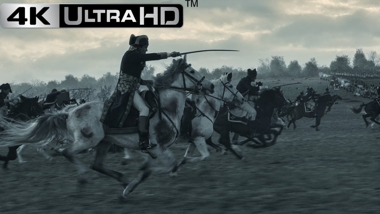 The Battle of Waterloo Scene - Napoleon (2023) [4K 60FPS] Part 1 Full ...