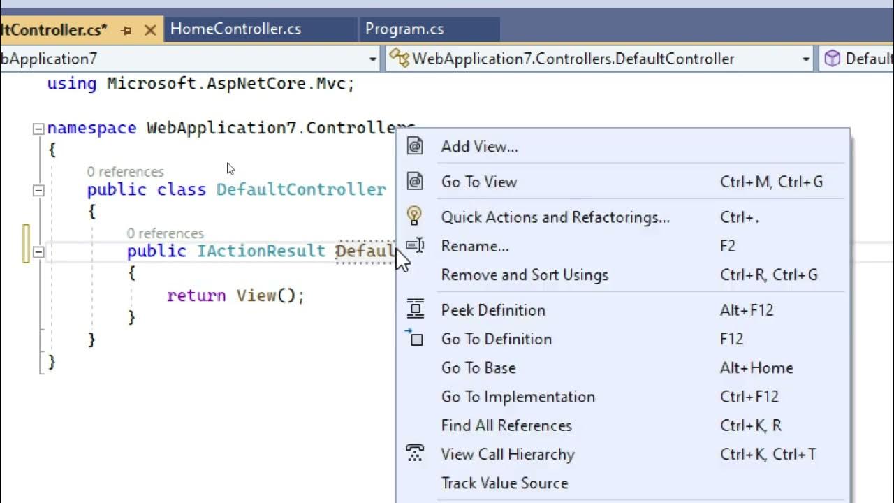 Display Hello Message Page and Remove Welcome Message Page, MVC Part 5 - YouTube
