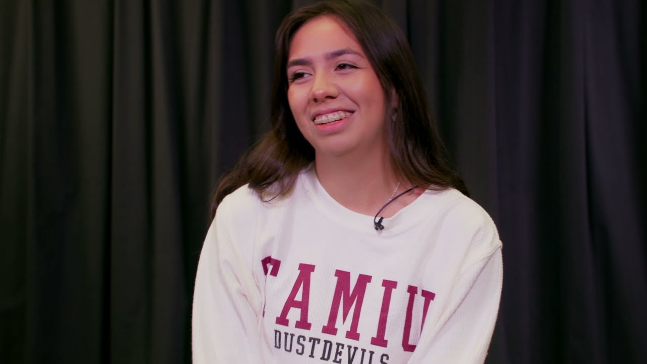 TAMIU First-Gen Student: Audrey Castillo - YouTube