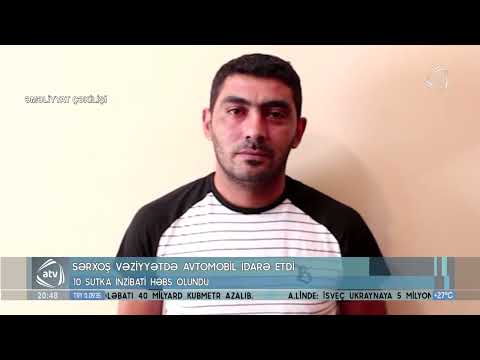 Sərxoş vəziyyətdə avtomobil idarə etdi: 10 sutka inzibati həbs olunndu