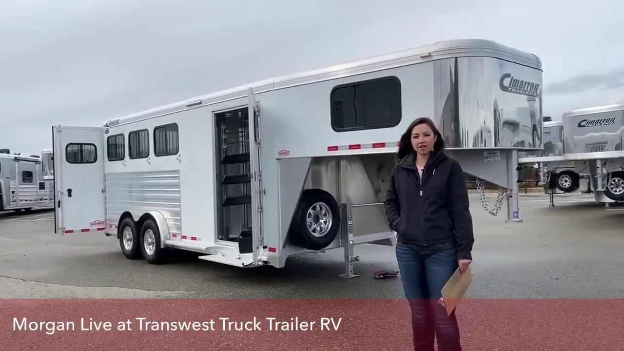 2019 Cimarron Norstar 3 Horse Gooseneck - YouTube