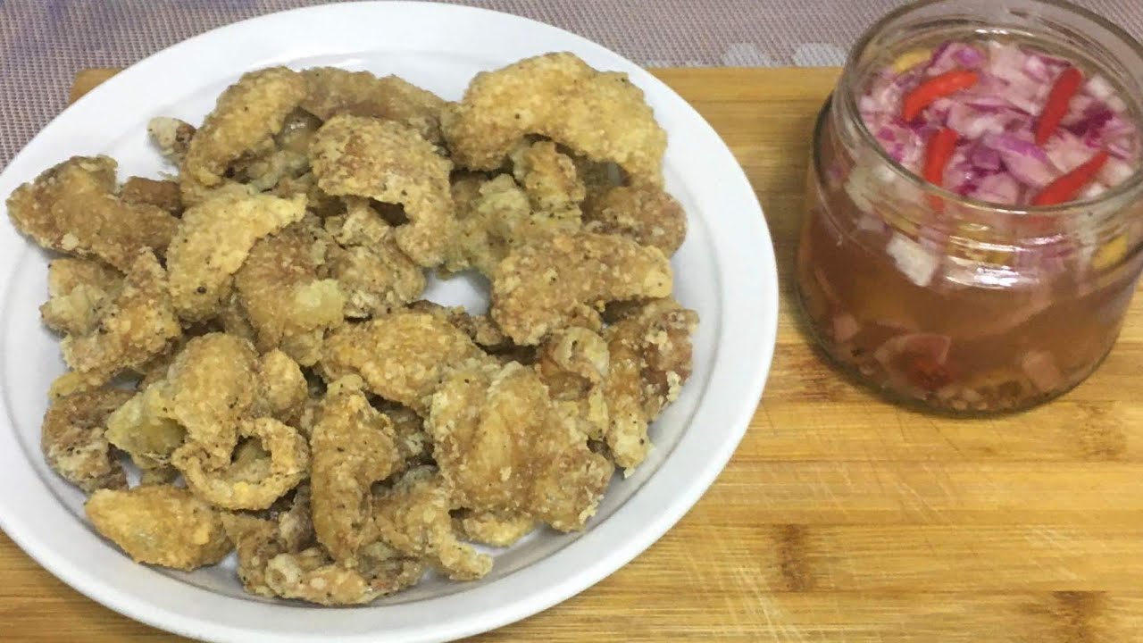 Crispy Chicharon Chicken Skin - YouTube