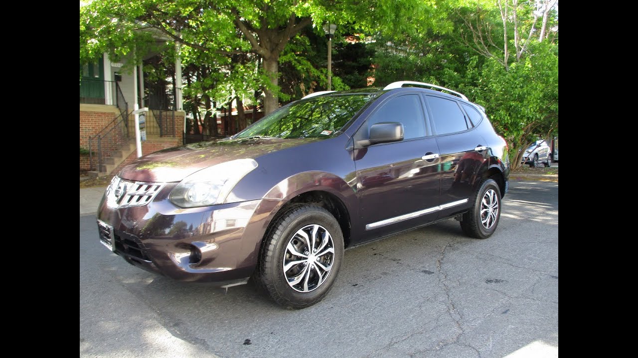 (A593) 2014 NISSAN ROGUE SELECT S (PURPLE) CLEAN CARFAX REPORT!! - YouTube