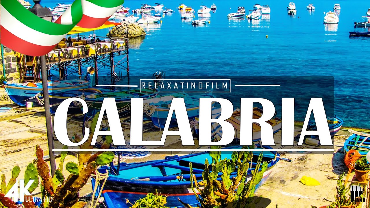 Beautiful Calabria 4K • Relaxing Italian Music, Instrumental Romantic ...