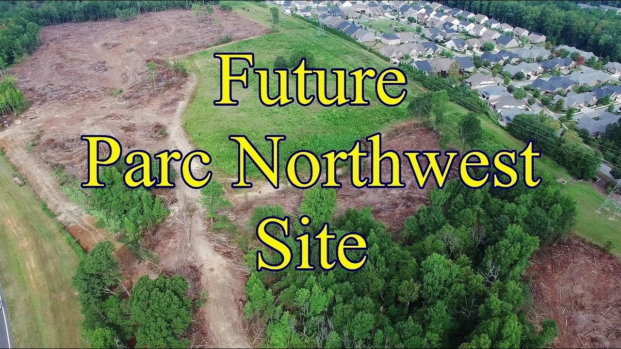 Clearing at Parc Northwest Development Site Underway - Elon, NC - YouTube