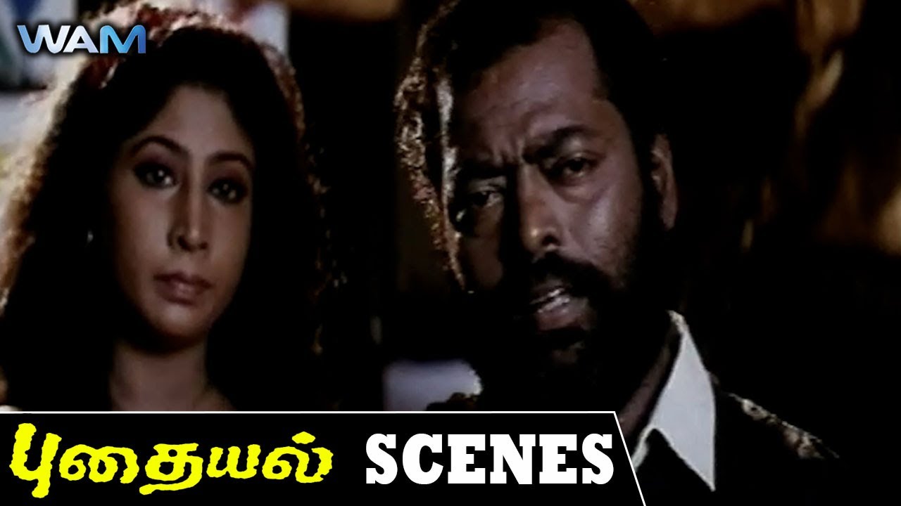 Pudhayal Tamil Movie Scenes | Manivannan Tries To Convince Aravind ...