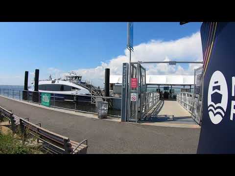 Rockaway Ferry Landing to Manhattan - YouTube