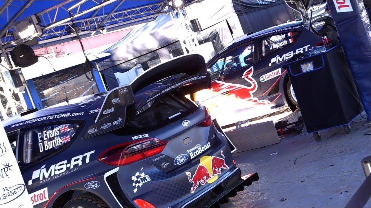 Rallye Monte-Carlo 2018 - Service Park - All WRC cars [HD] - YouTube