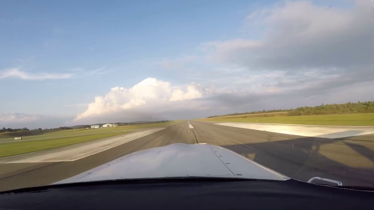 Time lapse takeoff from Ingalls field, then off into the clouds. - YouTube