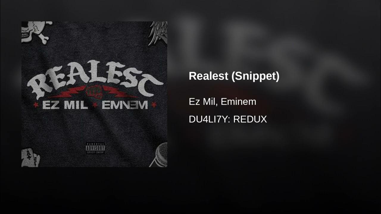 Ez Mil - Realest (feat. Eminem) [Snippet] - YouTube