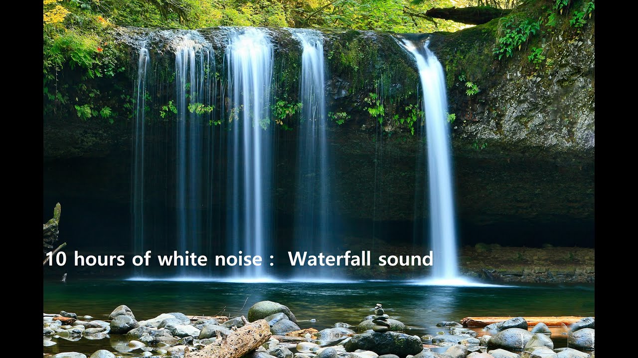 Waterfall Sounds for Sleep or Focus | White Noise Stream 10 Hours - YouTube