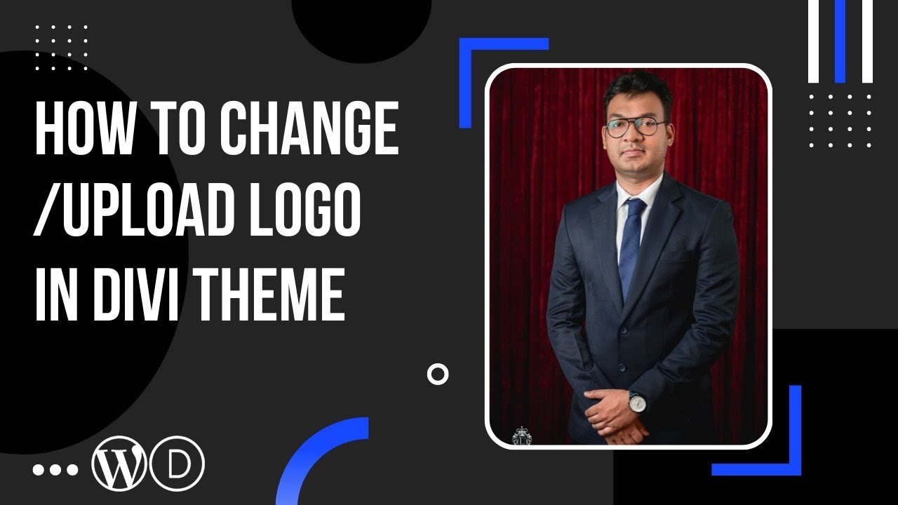 How to change/upload a logo in Divi Website - YouTube