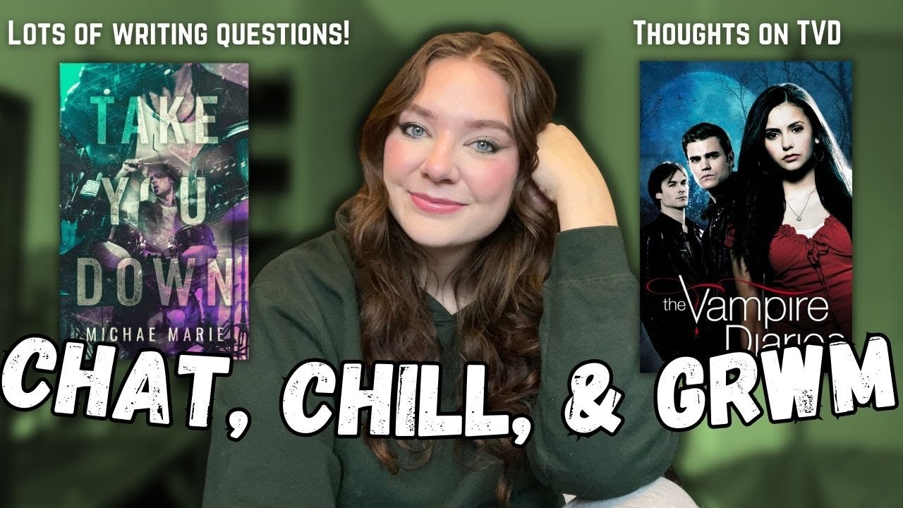 October Chat, Chill, & GRWM 🖤 // book two updates, biggest writing ...