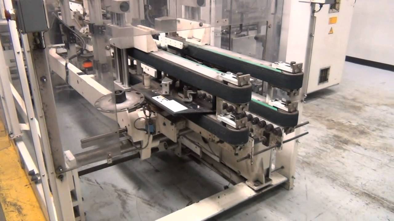 Used- Focke Model 486 Automatic Case Erector, Side Load Packer, and ...