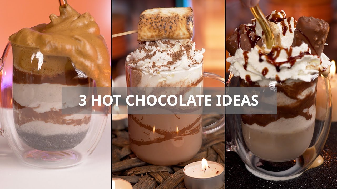 3 Hot Chocolate Ideas - YouTube