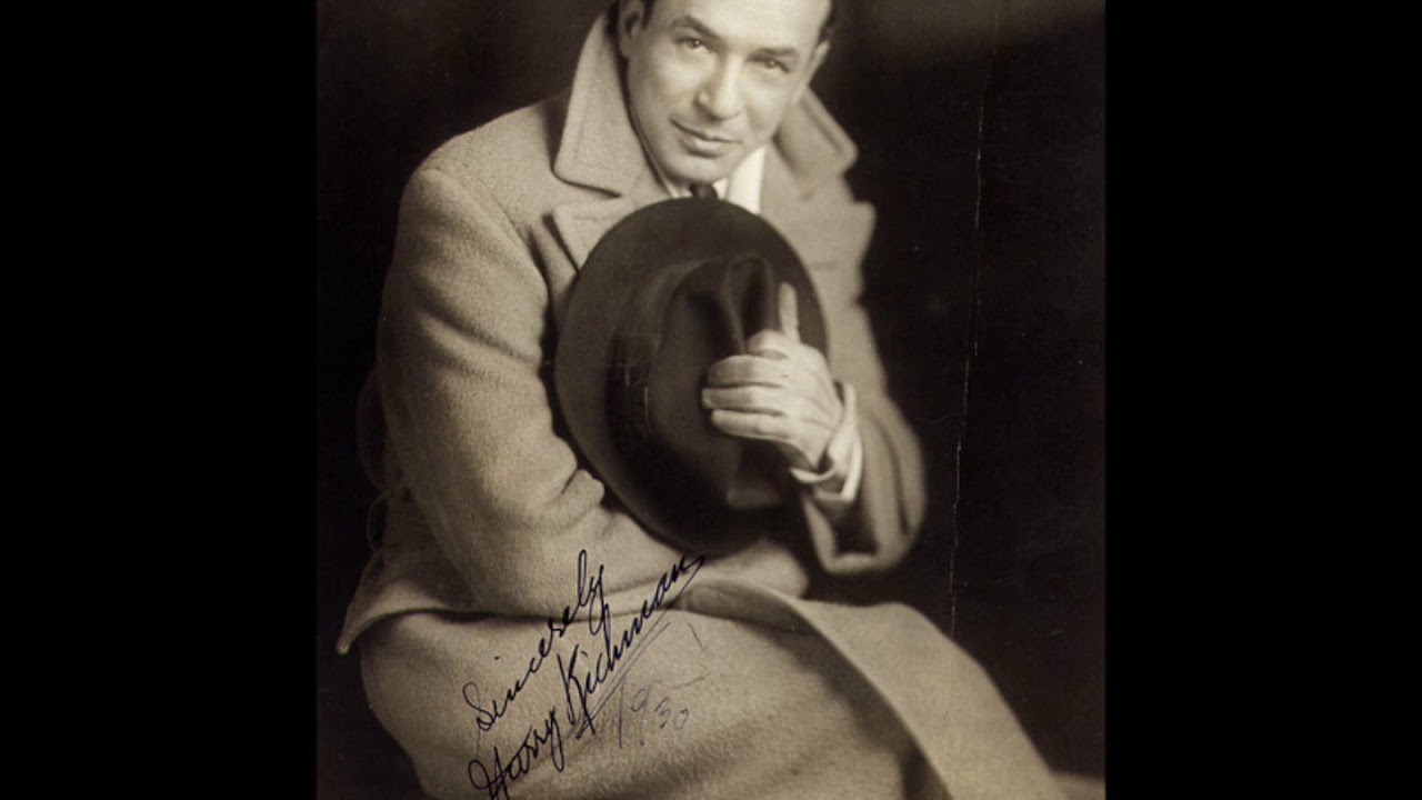 Harry Richman "Ain't She Sweet" Brunswick 3435 (1927) singer famous for ...